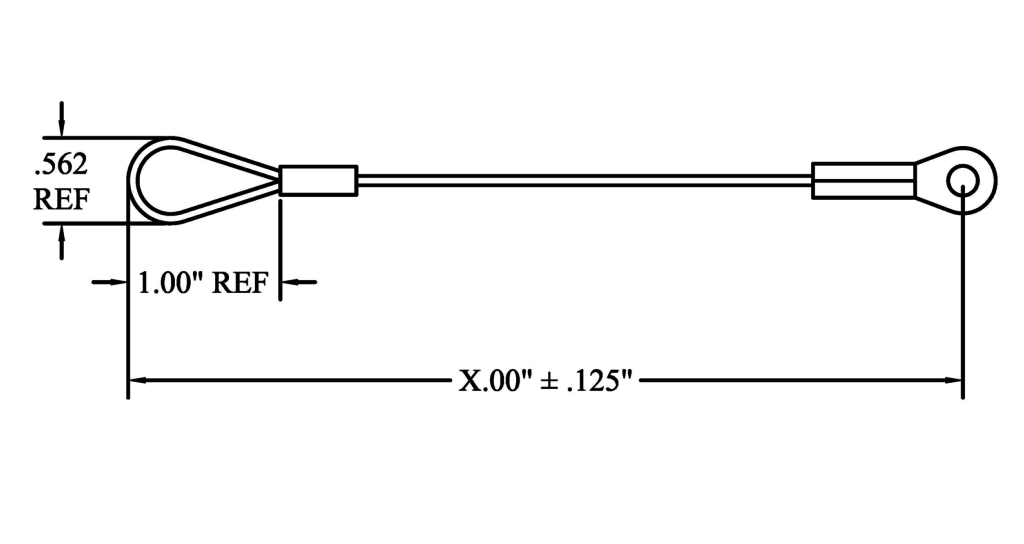 Shop Loop/Eye Stainless Steel Cable Lanyard | MCT Cable