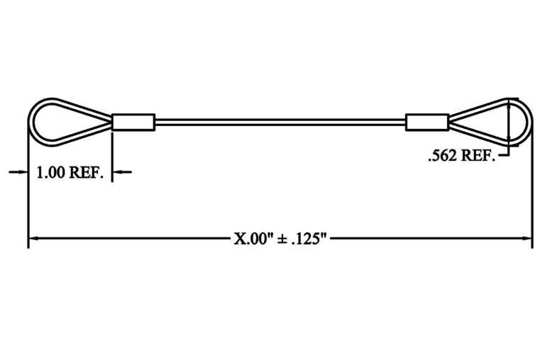 Loop/Loop Stainless Steel Cable Lanyard Prices | MCT Cable